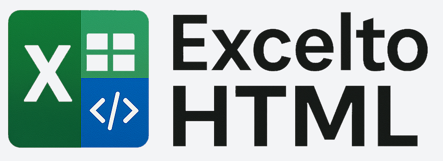 CSV/Excel to HTML Page Generator